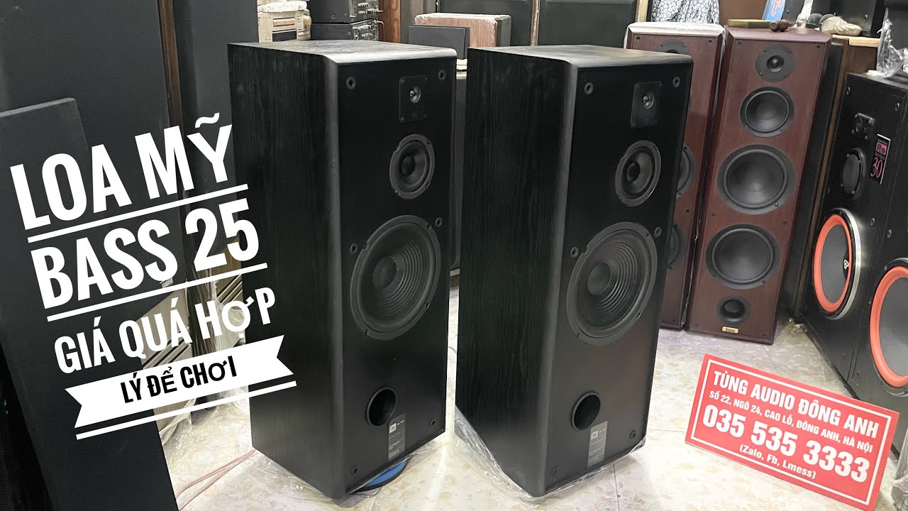 Loa Jbl 4800 made in Usa,bass 25 đánh quá hay,giá rẻ hợp lý cho 1 đôi ...