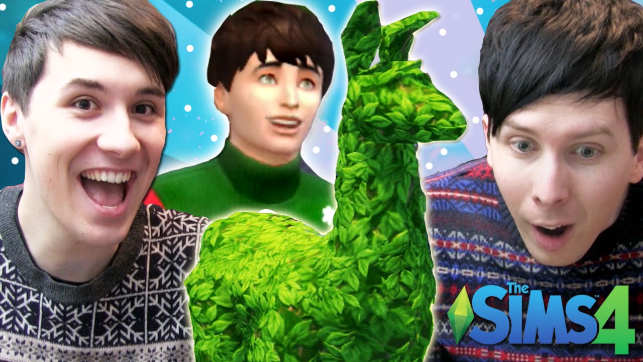 DIL GETS A LLAMA - Dan and Phil Play: Sims 4 #9 - YouTube