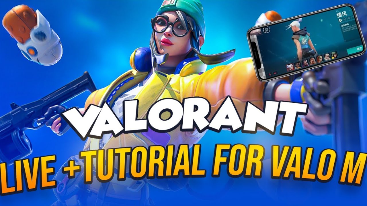 Playing Valorant Live | tutorial for mobile players | Get ready for ...