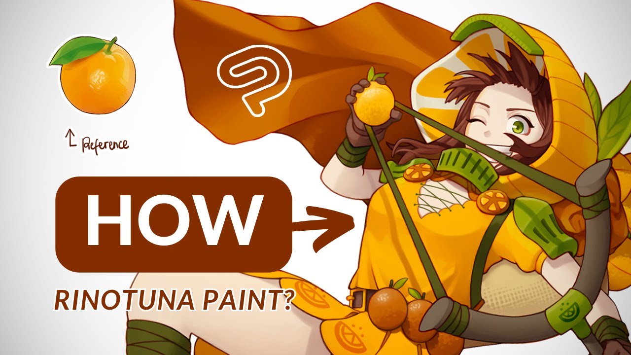 I Tried To Draw Like Rinotuna! [Rinotuna's Drawing Process Analysis ...