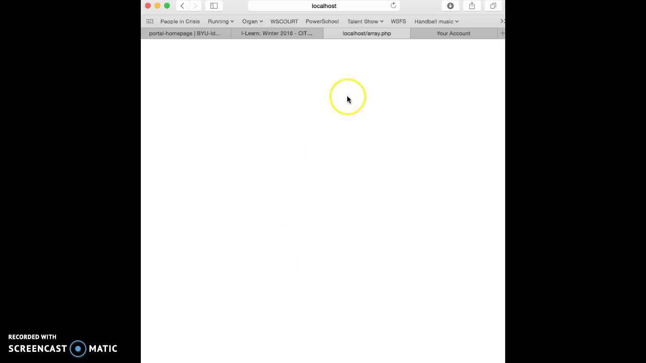 Associative Array Youtube