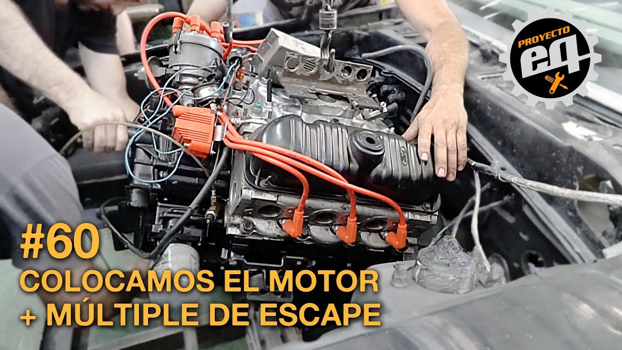 Colocamos el motor y fabricamos múltiple de escape #60 Temporada 2 ...