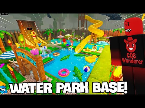 I Built an Ultimate Water Park in 99 Nights in a Forest