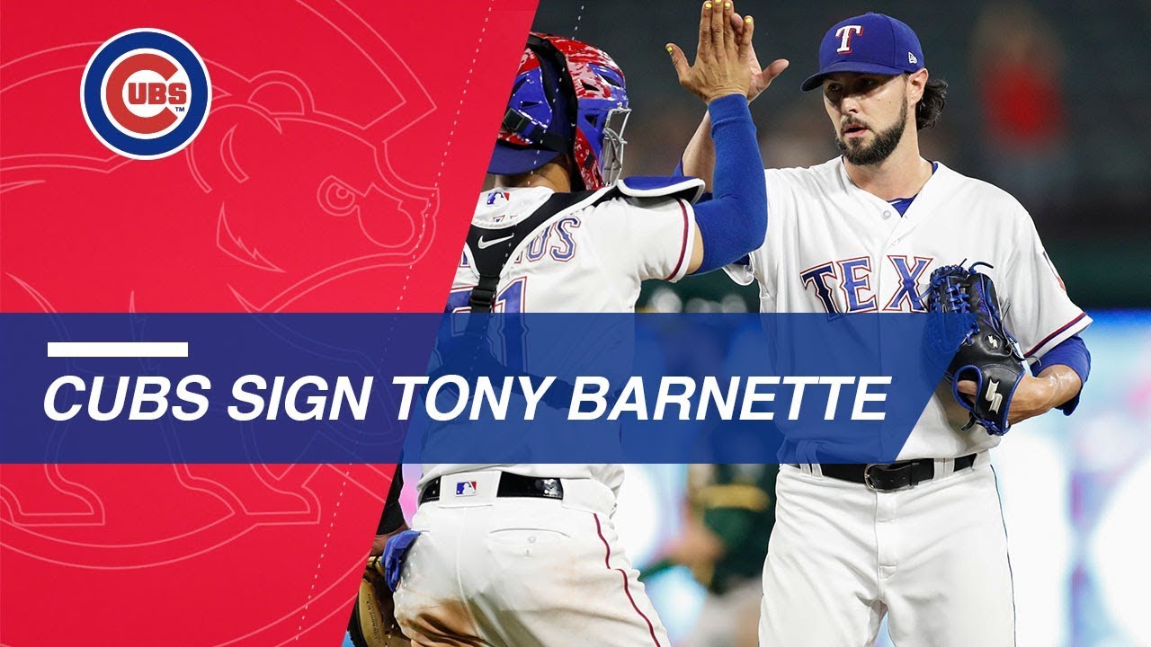 Tony Barnette signs a one-year deal with the Cubs - YouTube