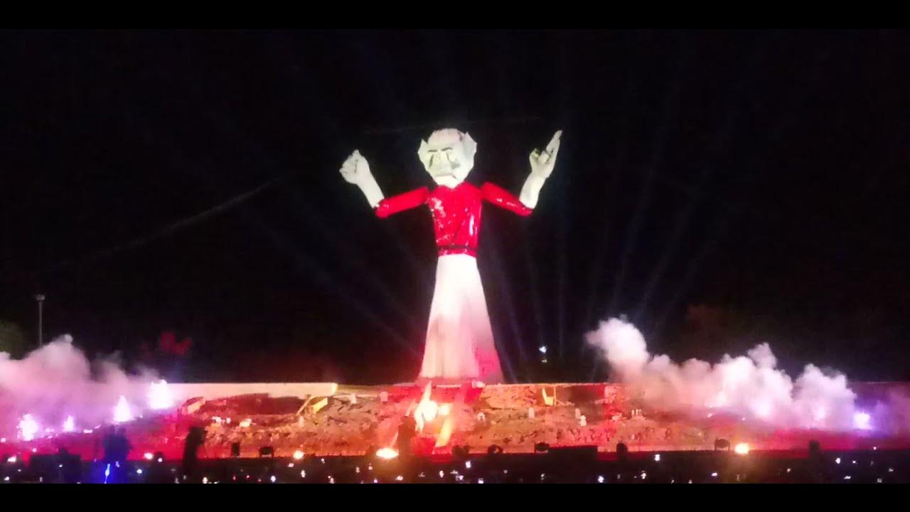 Burning of Zozobra 2021 Part 2: Super freak and fireworks - YouTube