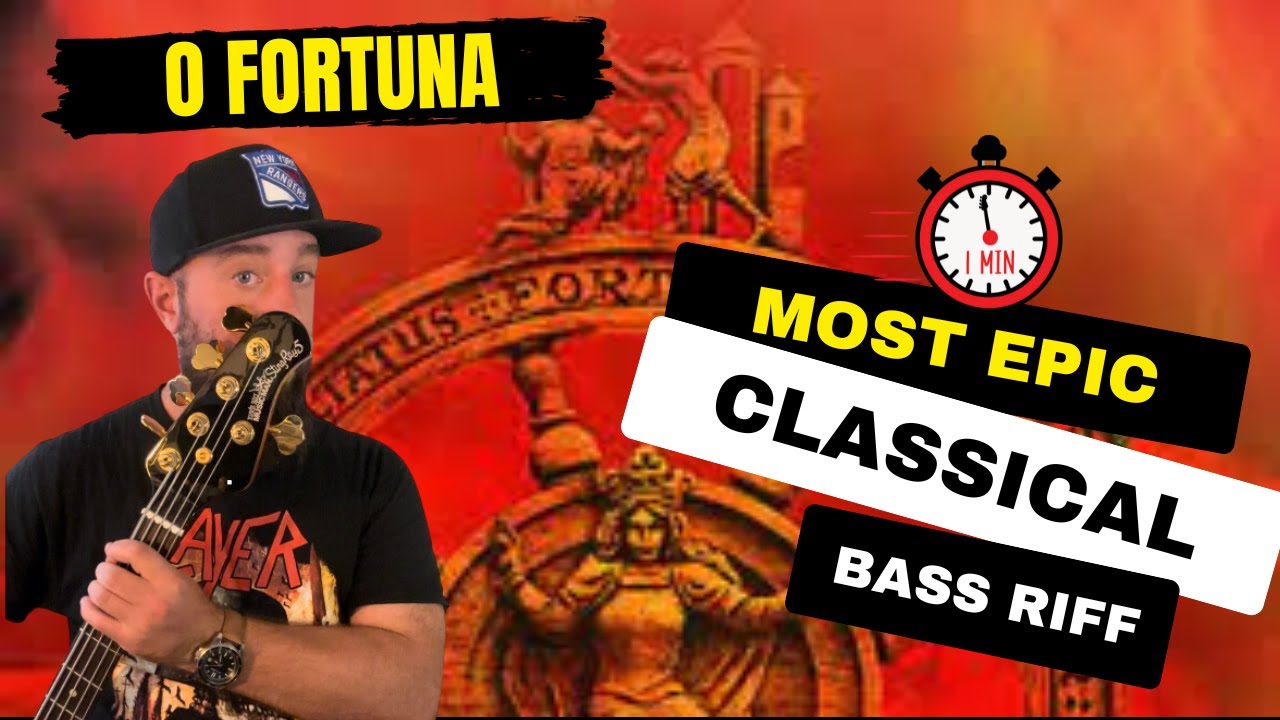 Epic Classical Riff Bass Lesson (O Fortuna) - YouTube