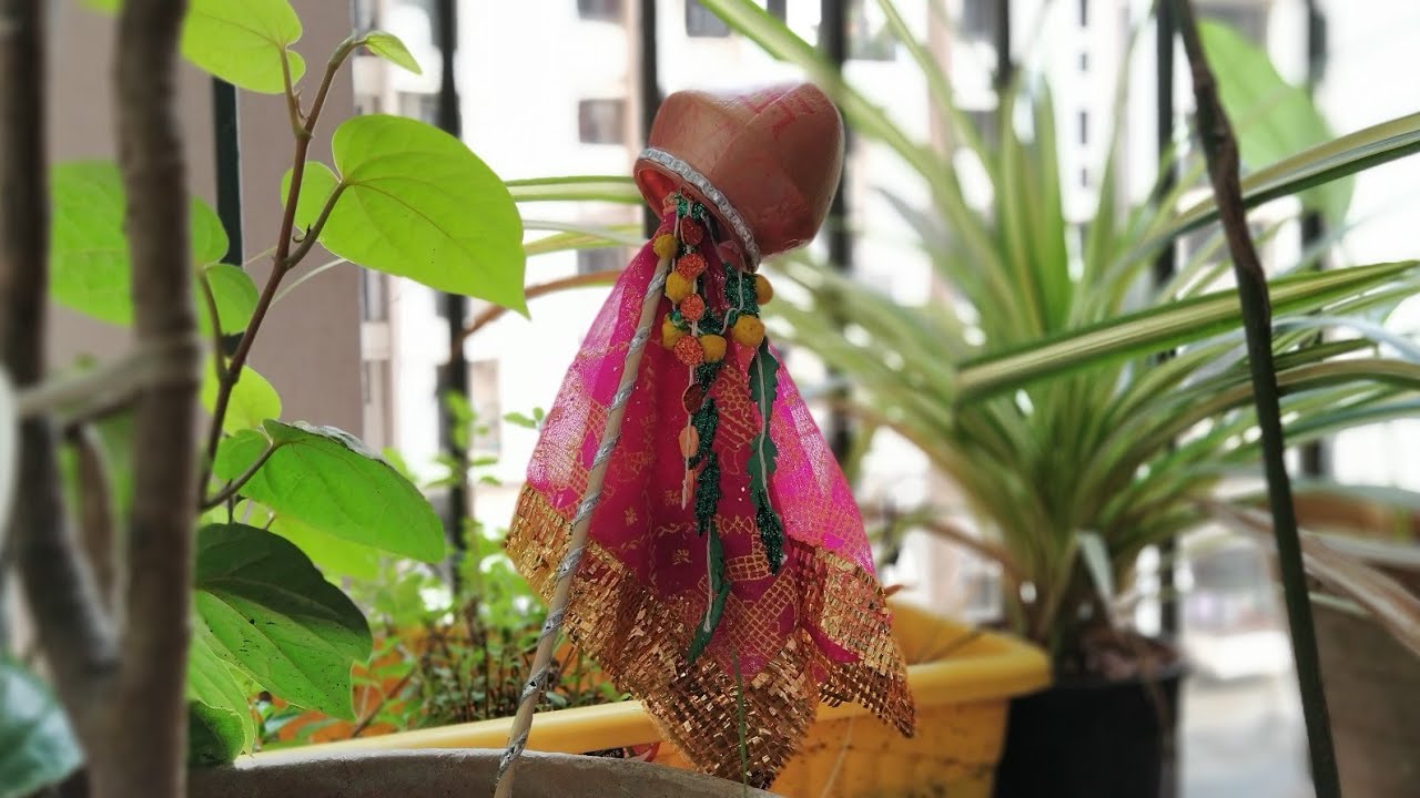 Mini Gudi Making | #GudiPadwa | गुढी पाडवा 🏵️🌼 - YouTube