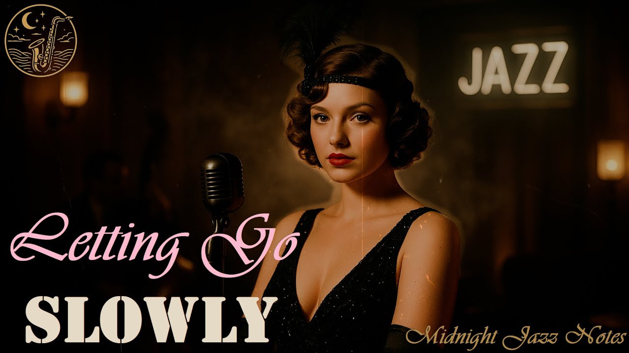 Midnight Jazz Notes - Letting Go Slowly (Lyrics in Description) - YouTube