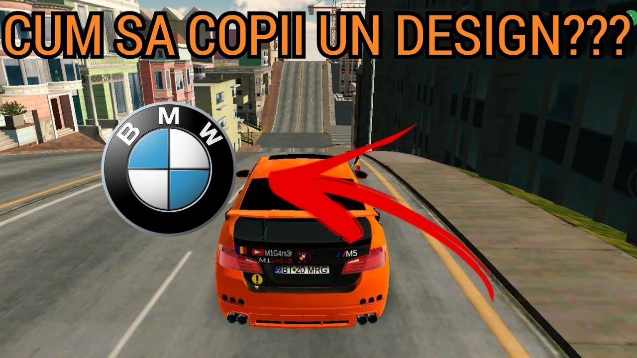 CUM SA COPIEZI UN DESIGN USOR PE CAR PARKING MULTIPLAYER - YouTube