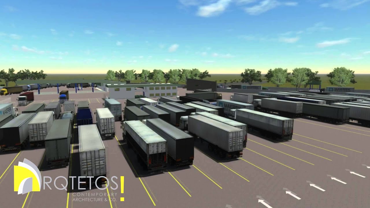 Pátio Terminal Rumo Logística - YouTube