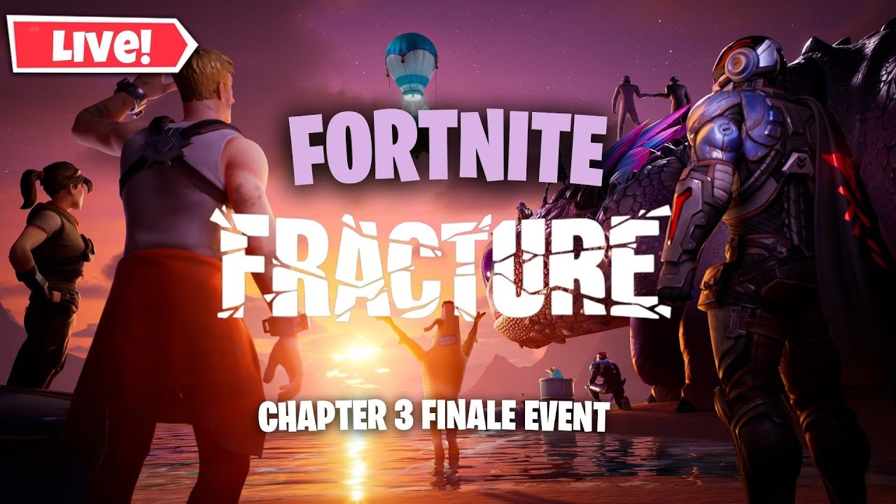 FORTNITE FRACTURE EVENT *LIVE 🔴* (Chapter 3 End Event) - YouTube