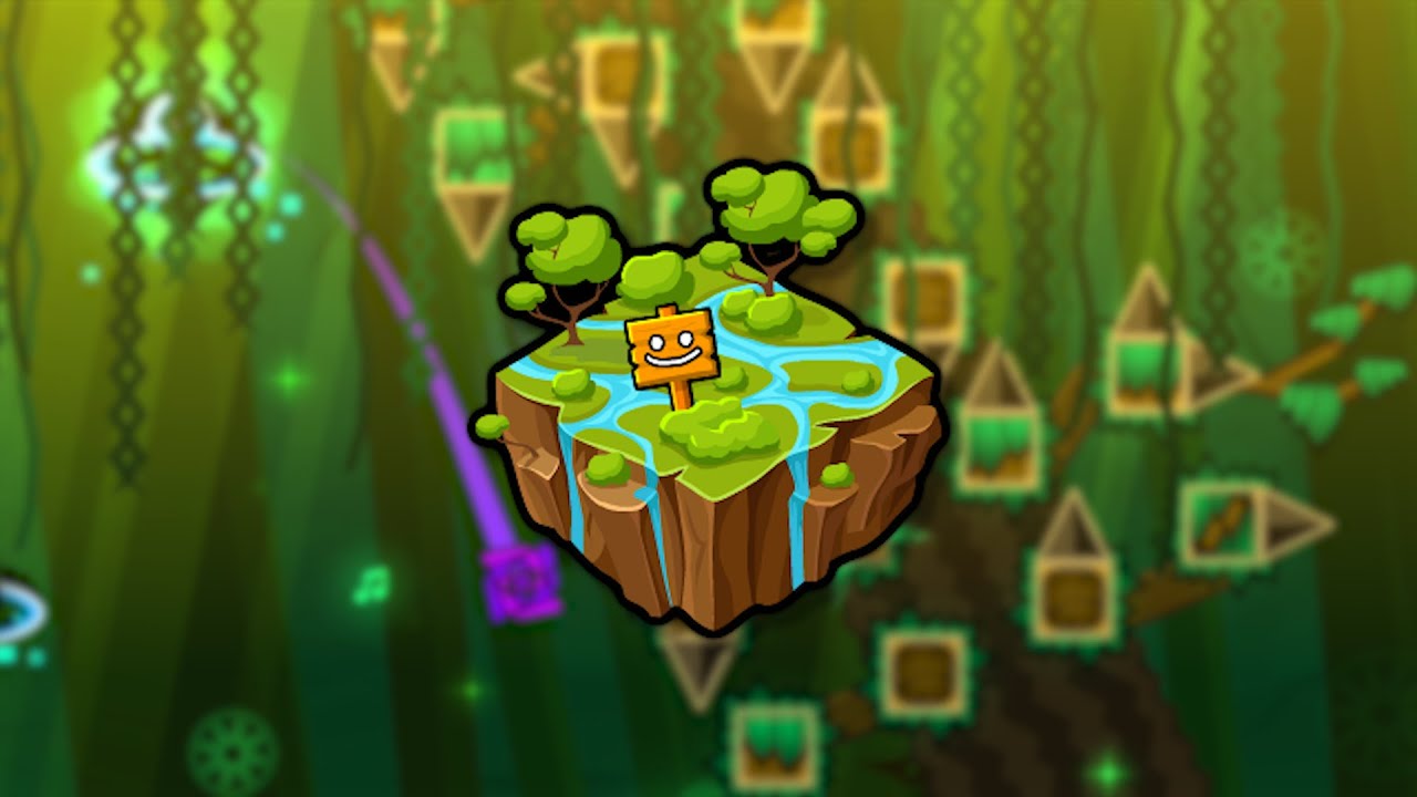 Forest Gauntlet | All 5 Levels (Geometry Dash 2.2) - YouTube