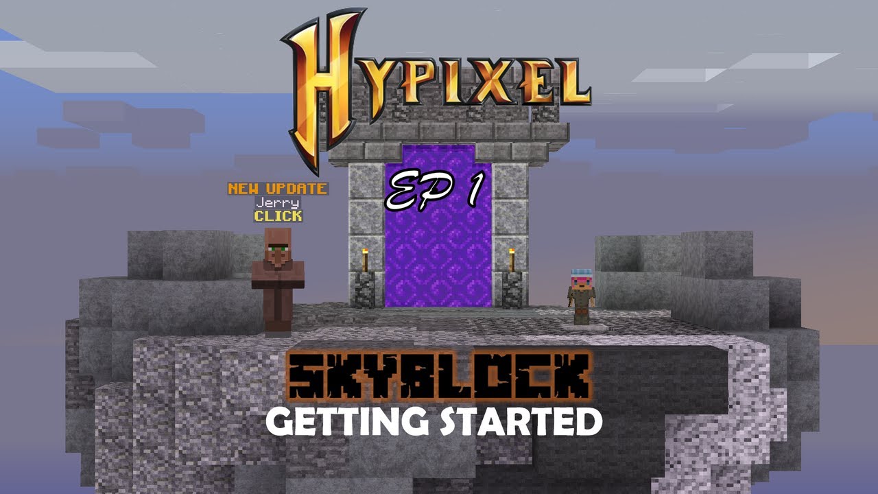 🔴[LIVE] Hypixel Skyblock (Getting Started) - YouTube