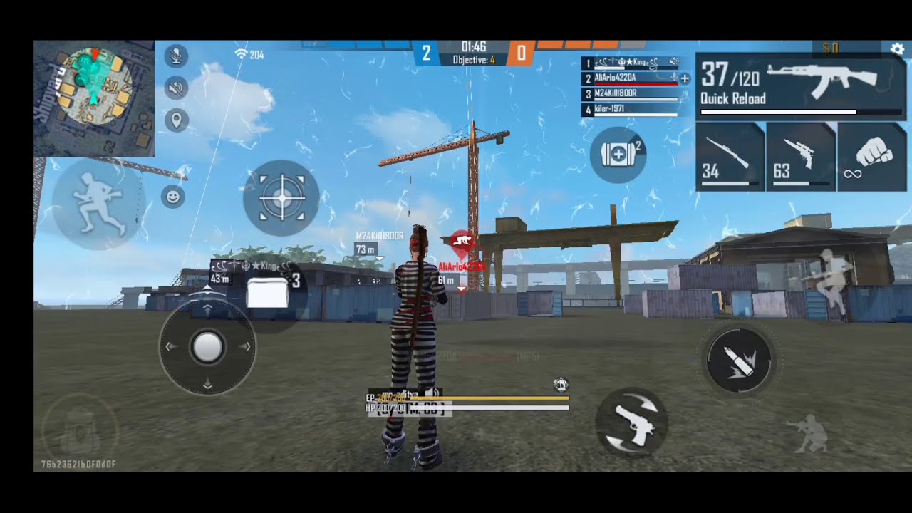 hacker game play free fire/hacker in free fire/hacker gameplay clash ...