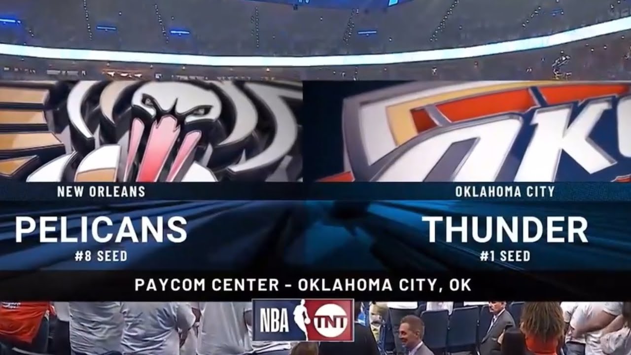 Pelicans vs Thunder Game 1 NBA On TNT Intro/Theme | 2024 NBA Playoffs ...