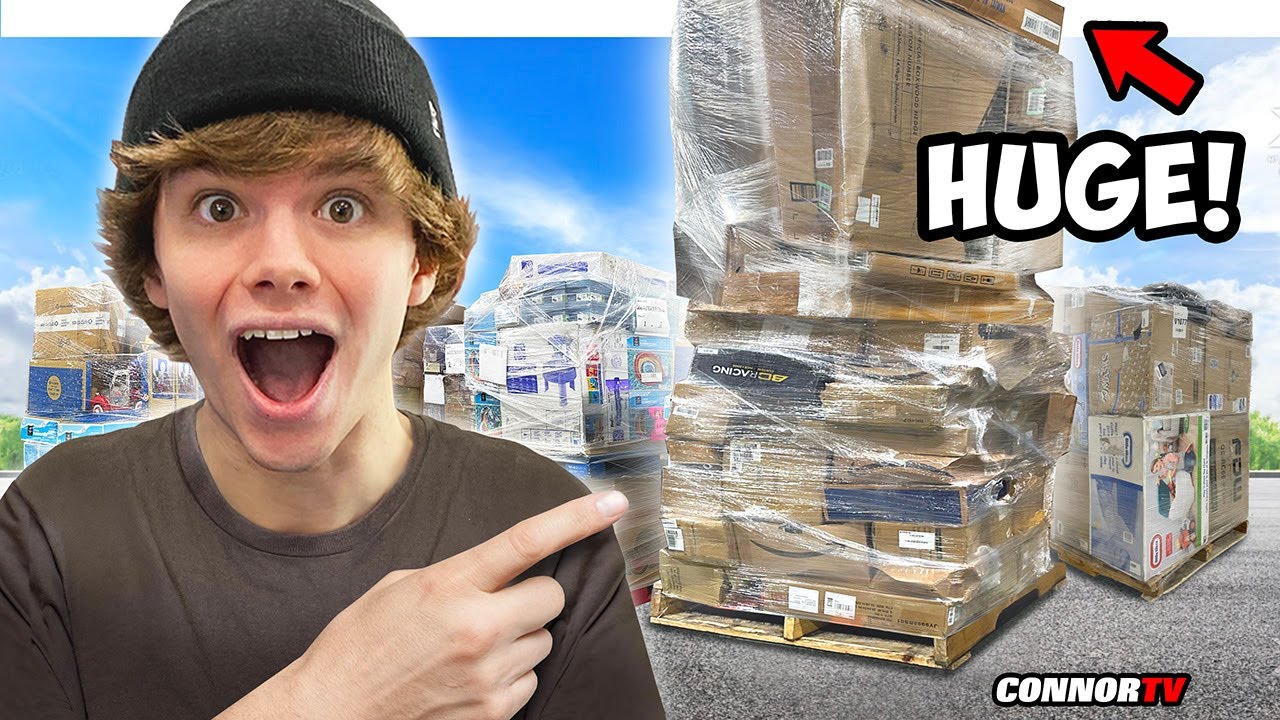 I Bought a Monster Amazon Returns Pallet! HUGE Profit - YouTube