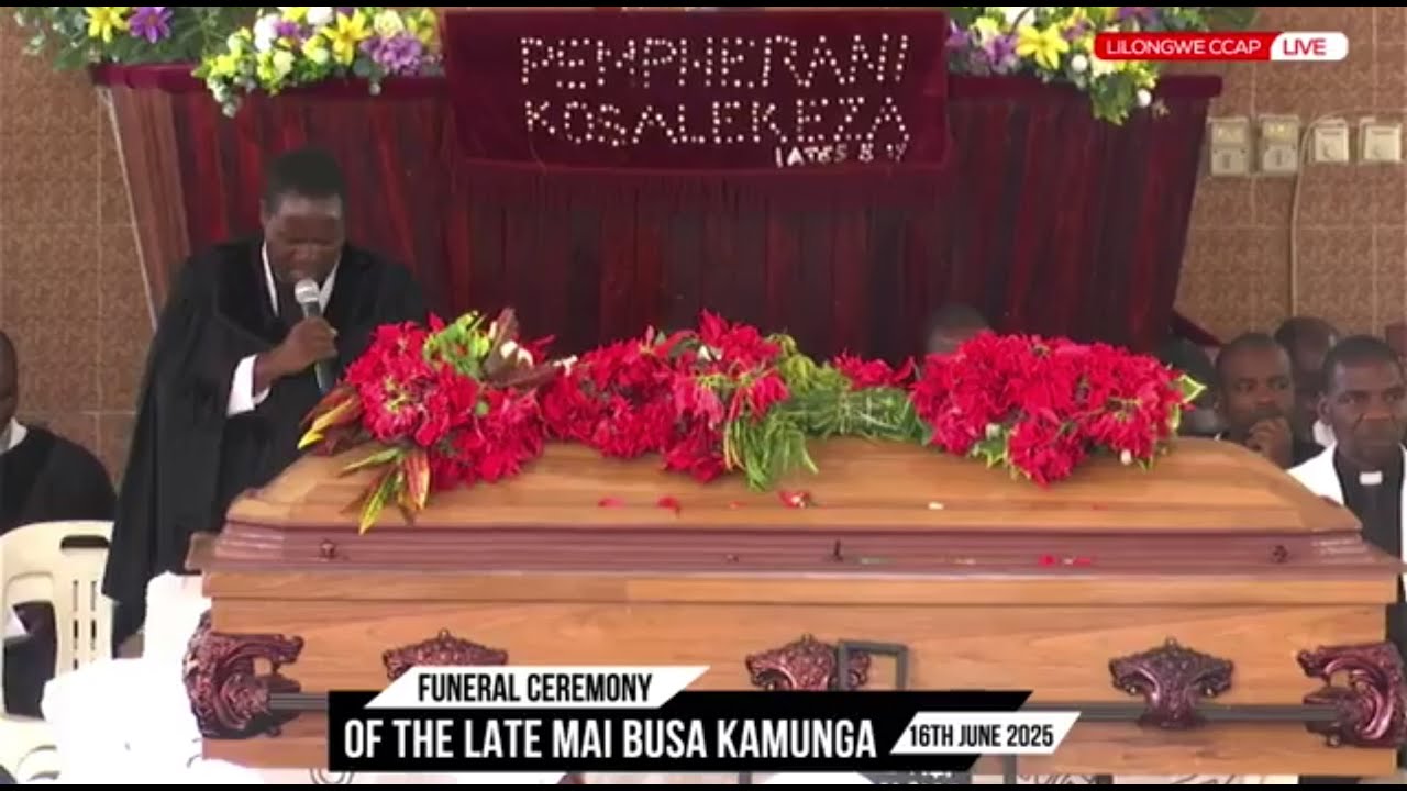 FUNERAL CEREMONY OF THE LATE MAI BUSA JESSICA KAMUNGA - YouTube
