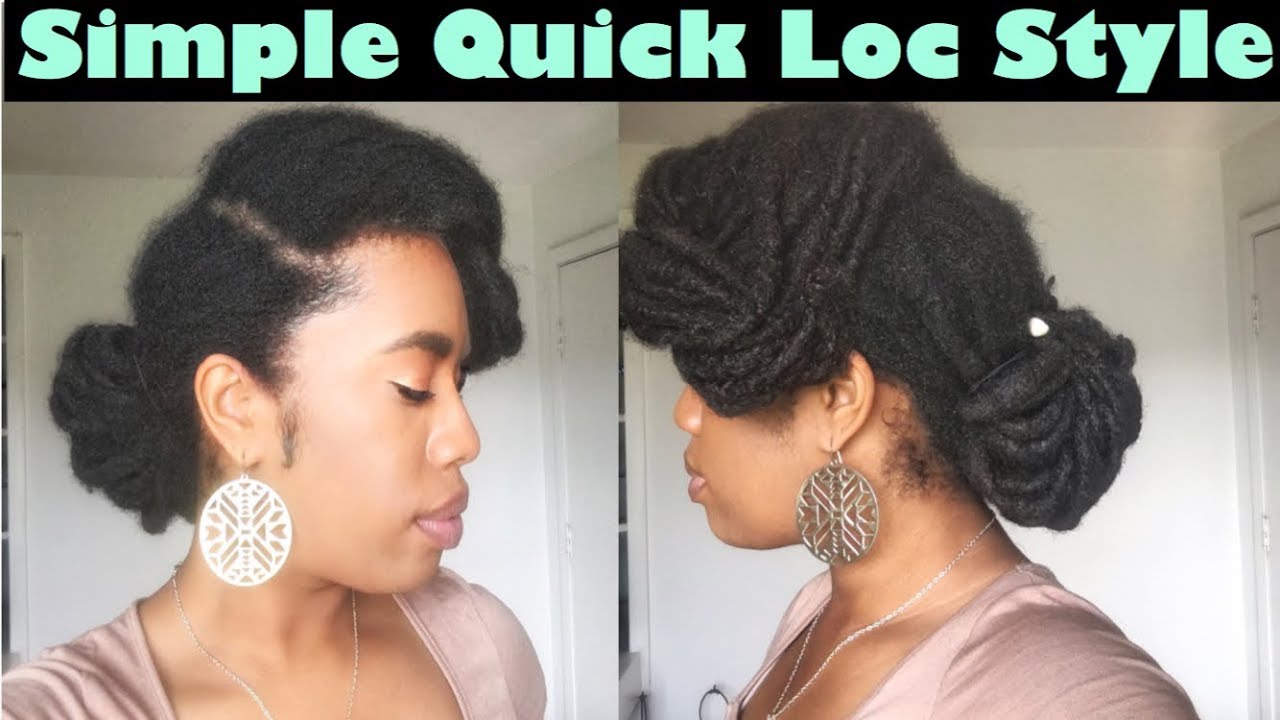 Loc Style| Semifreeform Locs - YouTube