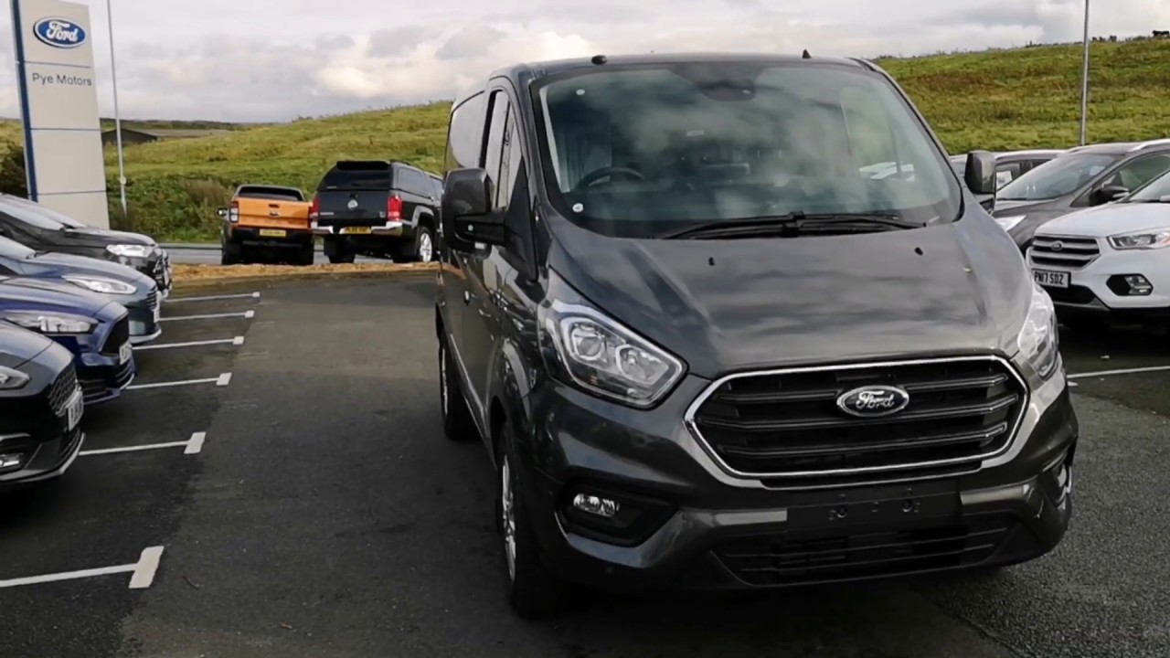 Ford Transit Custom Limited - Magnetic Grey - YouTube