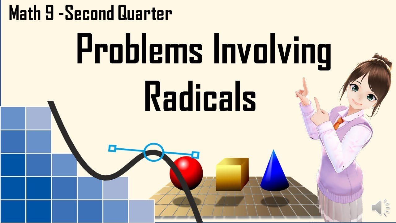 MATH 9 - PROBLEMS INVOLVING RADICALS - YouTube