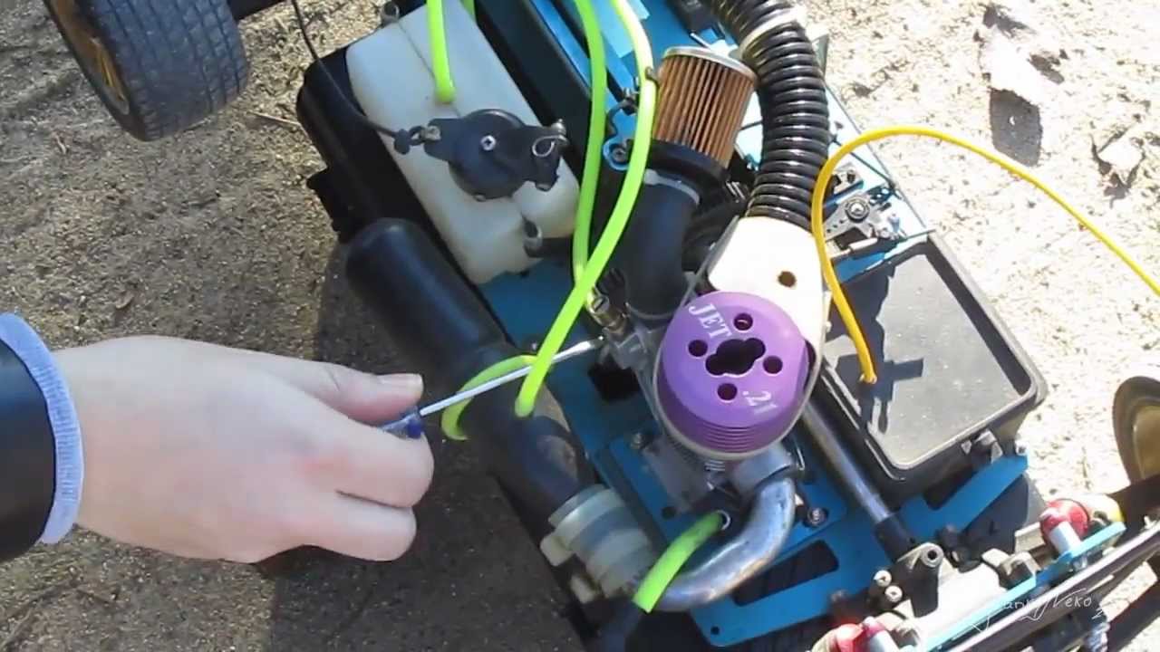 [Test] Subaru Bycmo 1/7 Jet .21 - Puesta a punto y prueba - YouTube