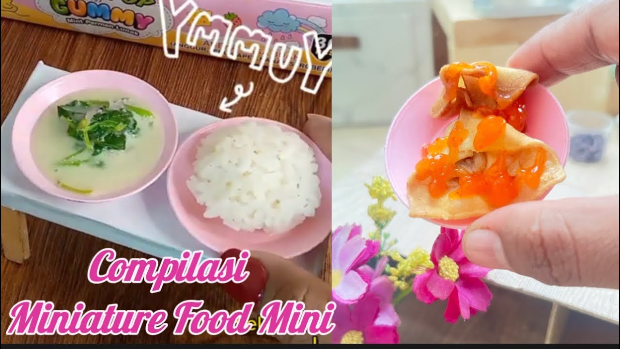 Compilasi +Mini Food Cooking Miniature Recipe Indonesia Compilasi ASMR ...