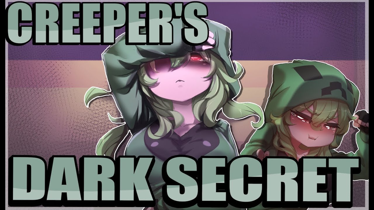 MINECRAFT ANIME: Creeper-Chans Dark Secret (Minecraft Comic Dub) - YouTube