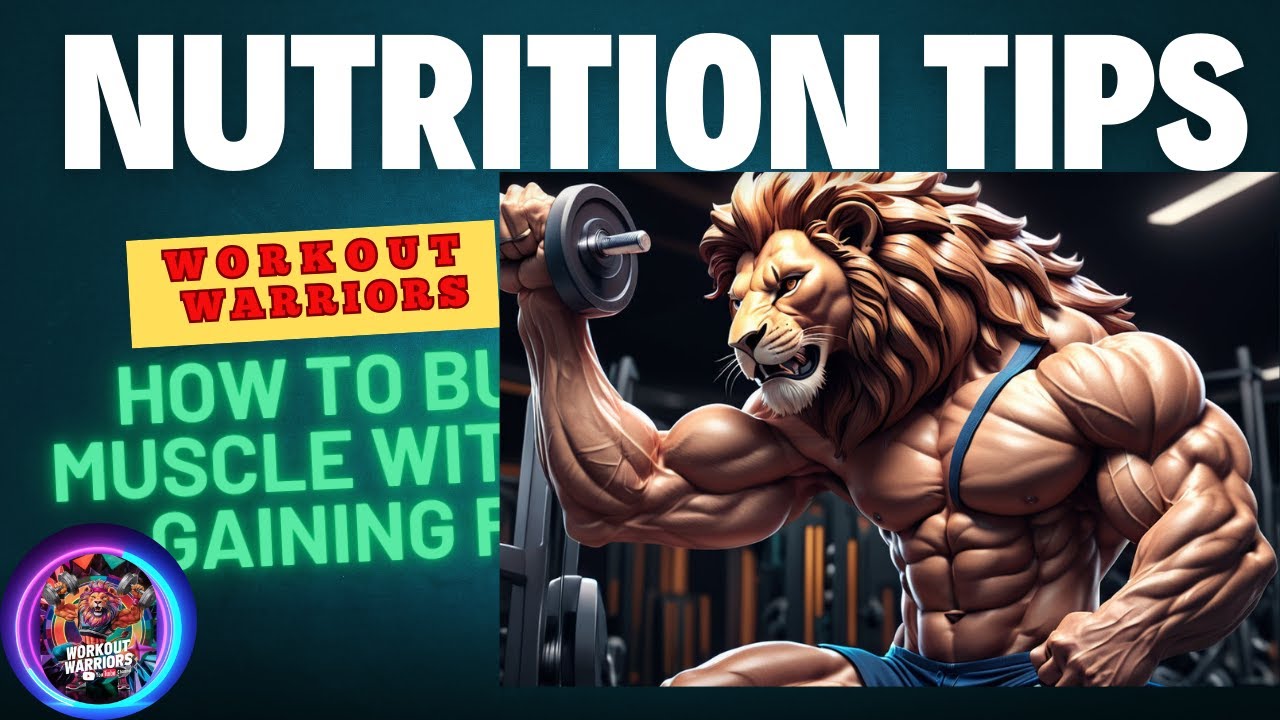 How to Build Muscle Without Gaining Fat: Essential Nutrition Tips 🦁💪 ...