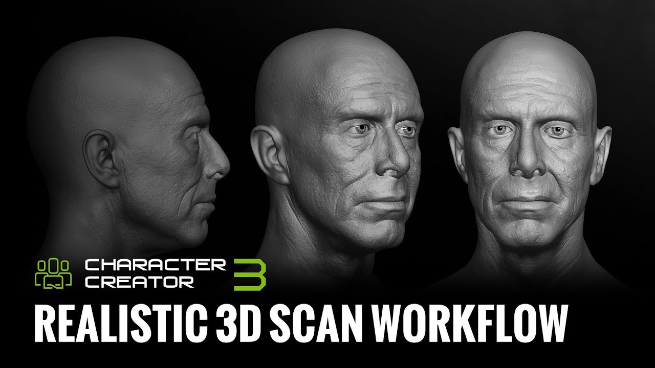 Character Creator 3 - 3D Scan Workflow: Turning Scanned Models to Fully ...