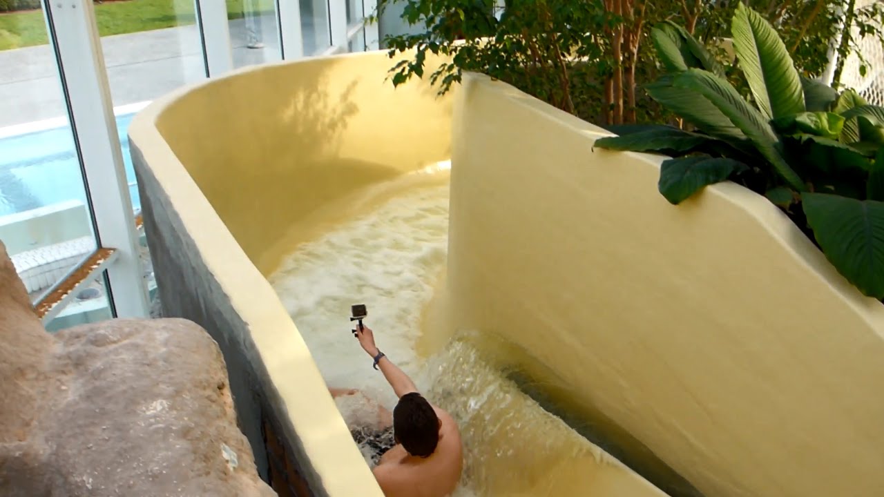 Center Parcs De Haan - Wildwasserbahn (Wildwaterbaan) || Wild Water ...