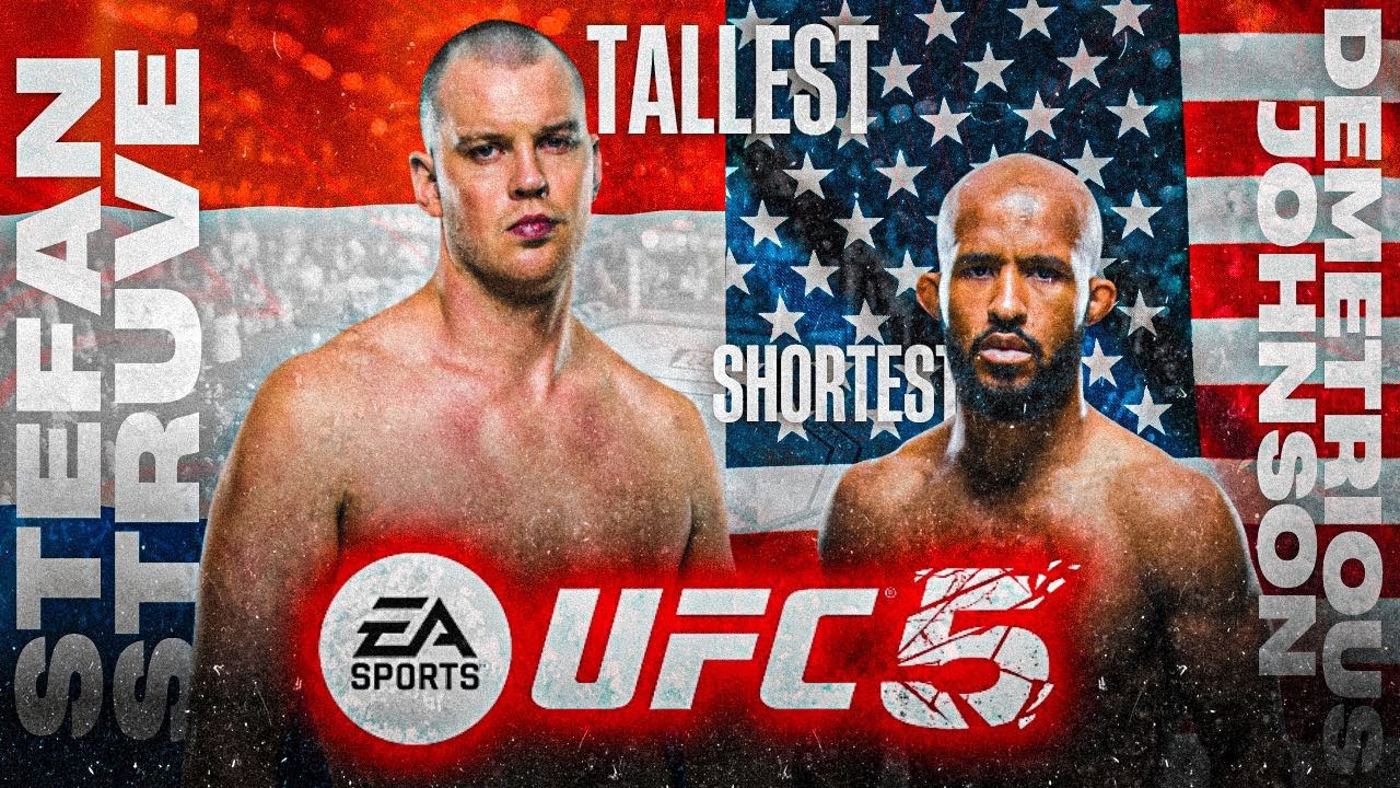 Skyscraper vs Mighty UFC 5s Epic Height Clash - YouTube