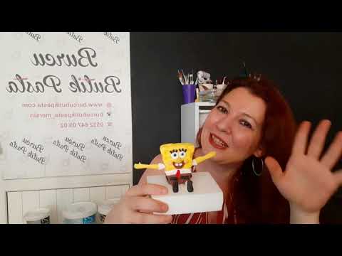 Şeker Hamurundan SÜNGER BOB Nasıl Yapılır? / How to Make SPONGE BOB With Sugar Paste?