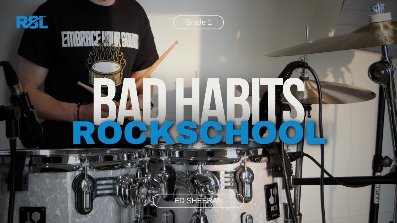 Bad Habits - Ed Sheeran - Rockschool Grade 1 Play through ( New ...