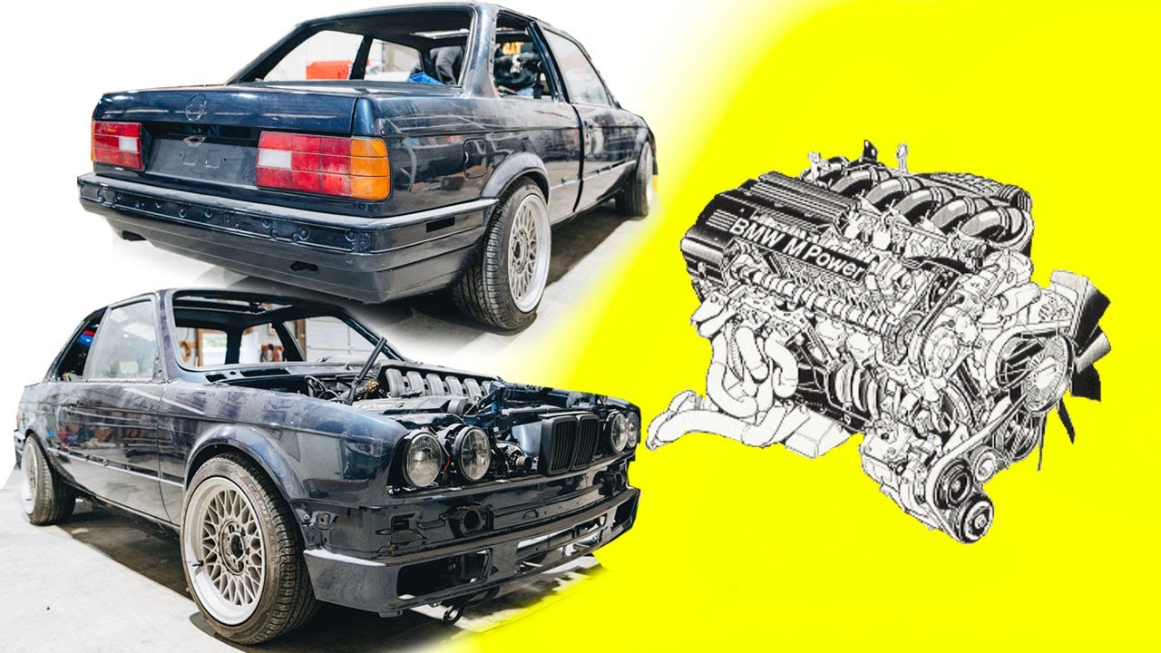 Making Progress On The S52 Swapped E30! - YouTube