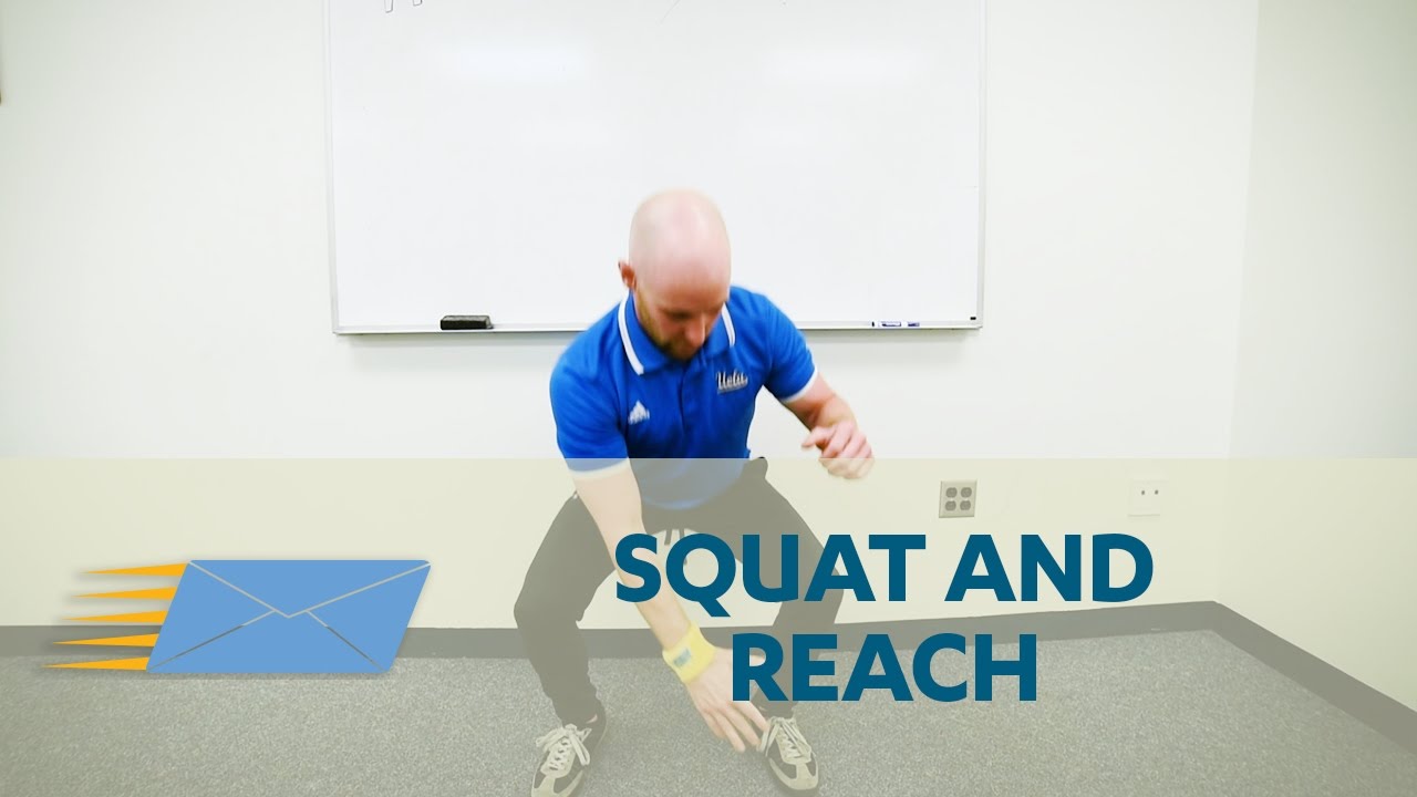 Squat and Reach - YouTube