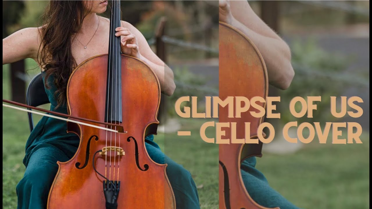 Glimpse of Us by Joji - CELLO COVER - YouTube
