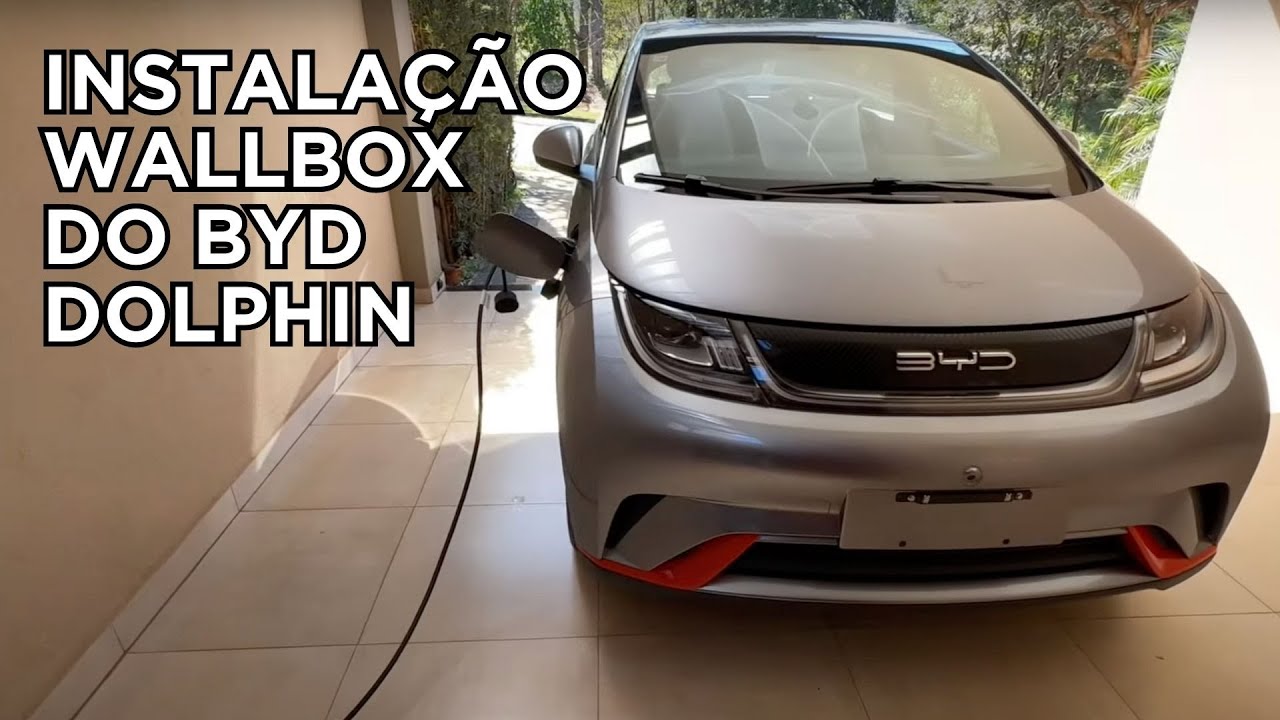 Instalação do Wallbox Carregador Veicular do nosso BYD Dolphin - YouTube