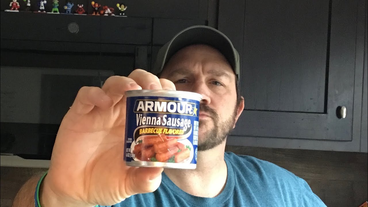 Armour Vienna Sausage Barbecue Flavore - YouTube