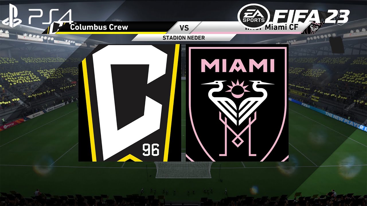 FIFA 23 - Inter Miami vs. Columbus Crew -Ft. Lionel Messi - MLS League ...