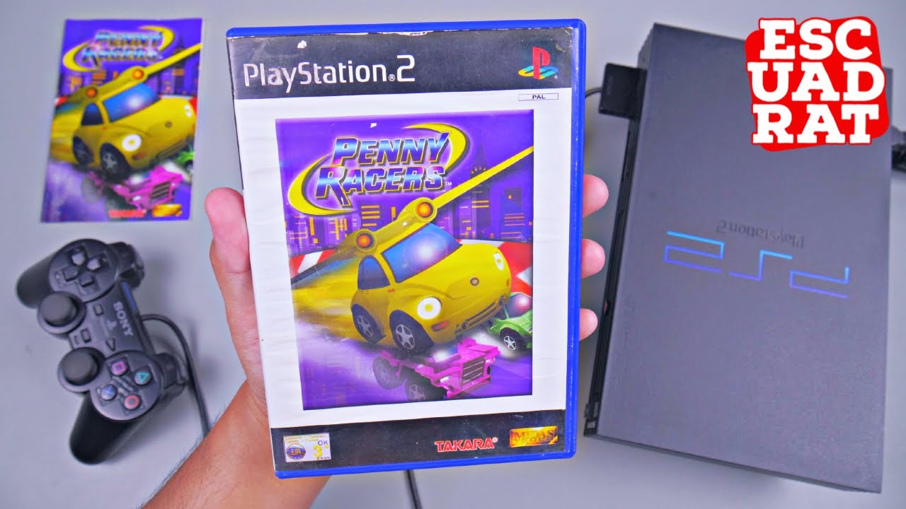 Unboxing & Gameplay Penny Racers PlayStation 2 - YouTube