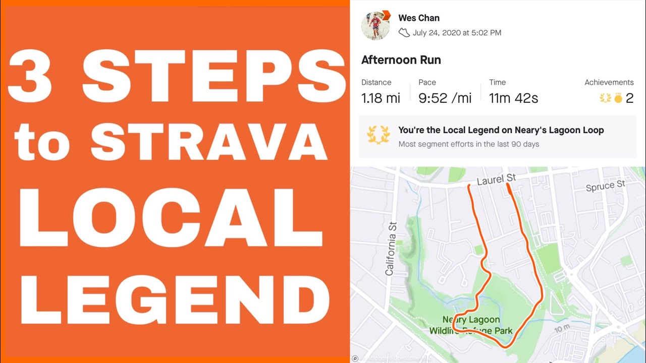Strava Local Legend in 3 EASY STEPS - YouTube