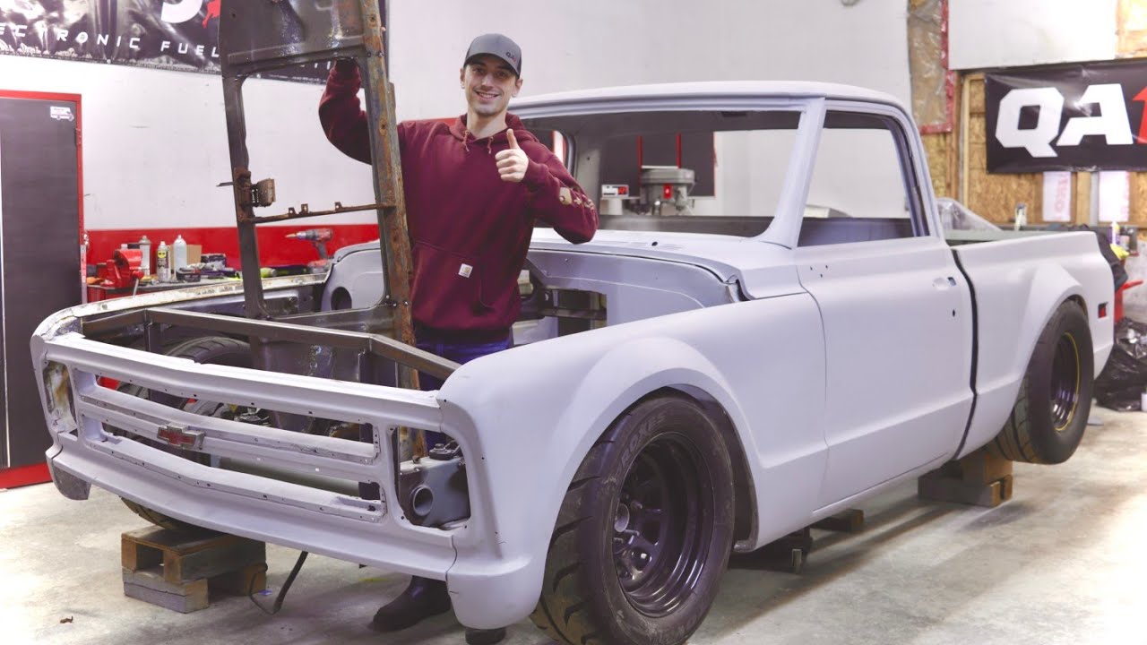 Custom '68 C10 Radiator Support: Built with Basic Tools and Big Dreams ...