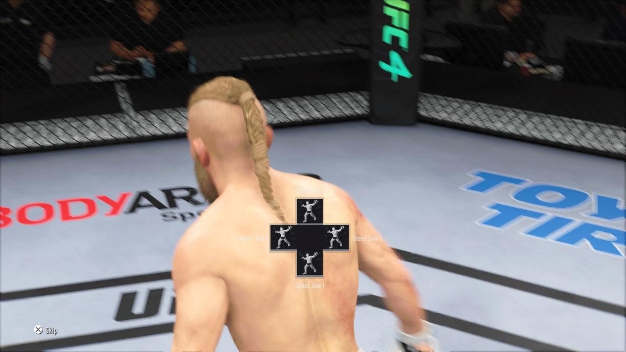 UFC 4 tap out - YouTube