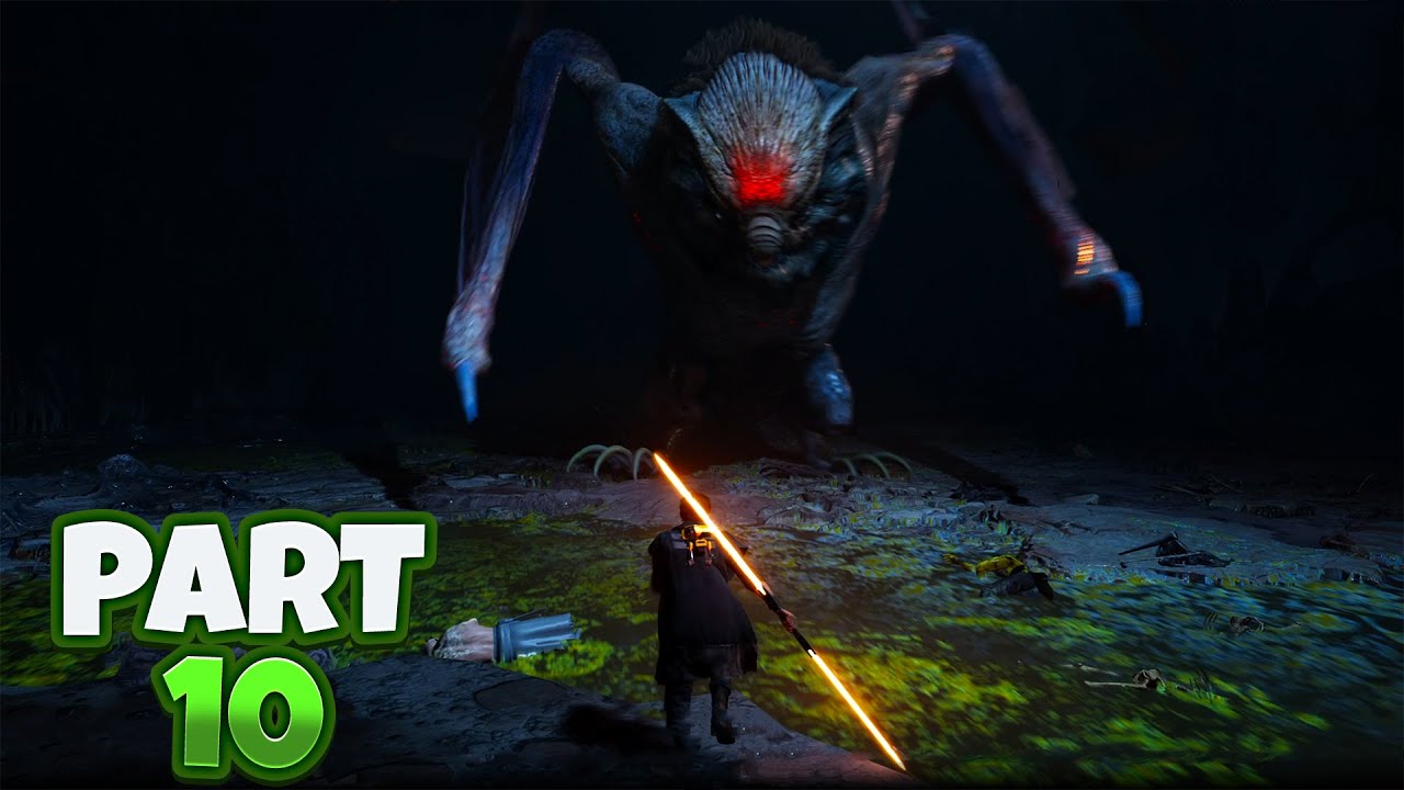 Star Wars Jedi: Fallen Order - Part 10 - INSANE BOSS BATTLE - YouTube