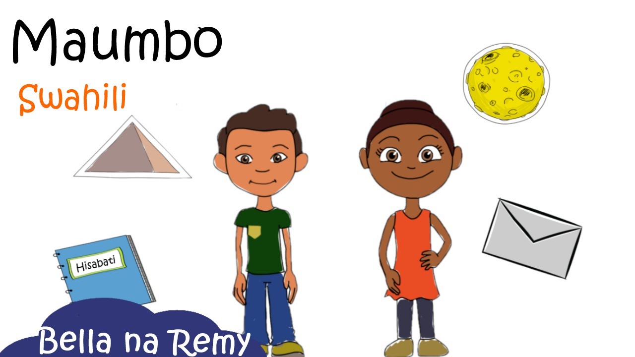 Hebu tujifunze juu ya maumbo | Katuni kwa Kiswahili | Swahili cartoon ...