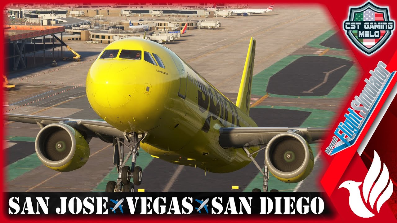 MSFS LIVE | Spirit Real World OPS | Fenix A320 | Frame Gen | San Jose ...