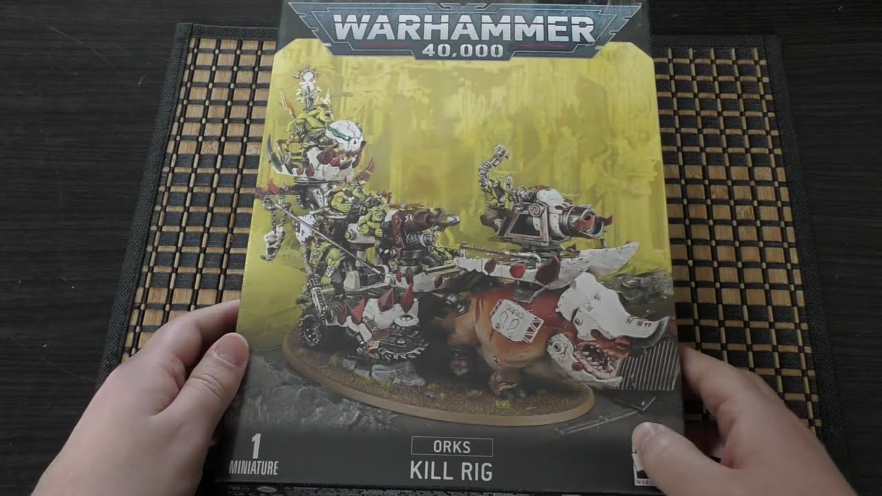 ORKS - Kill Rig - Unboxing (WH40K) - YouTube