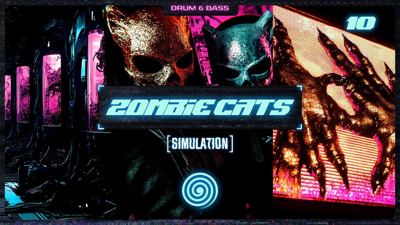 ZOMBIE CATS: NEUROFUNK DNB MIX 2025 [SIMULATION: REC010] - YouTube