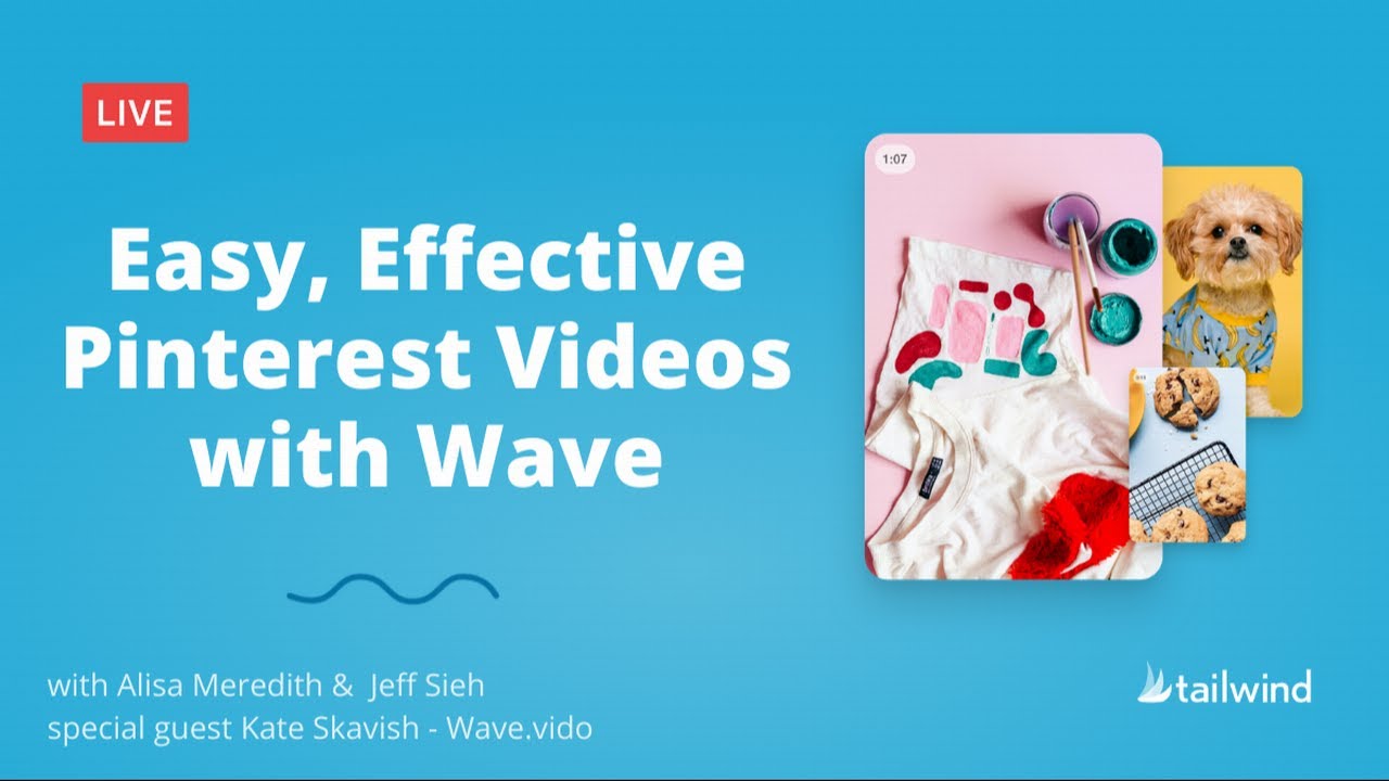 Easy, Effective Pinterest Videos with Wave - YouTube