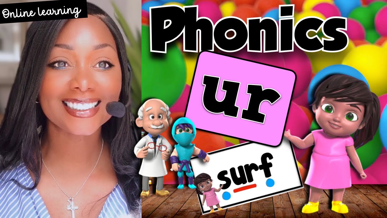 Learning Phonics Digraph UR || diamond Education Hub || Online Learning ...